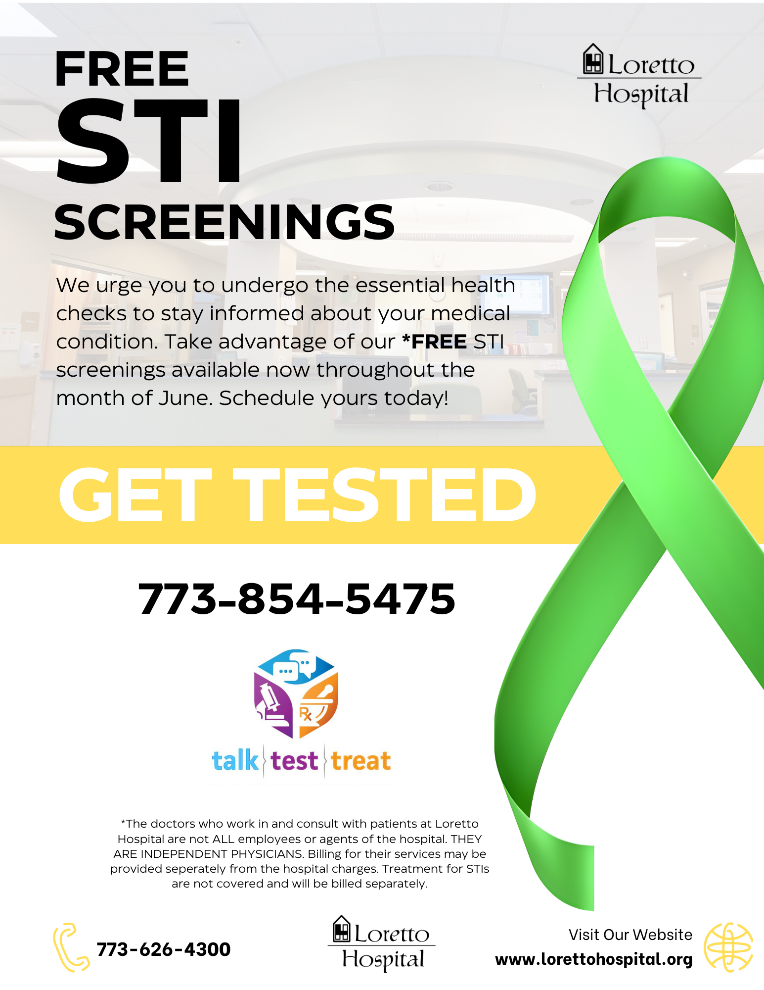 Events Calendar | The Loretto Hospital